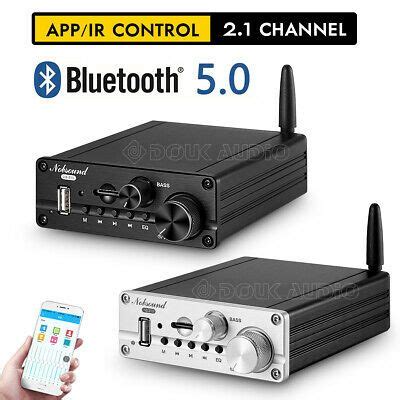 Mini Channel Bluetooth Power Amplifier Stereo Usb Aux Music Player Ebay Artofit