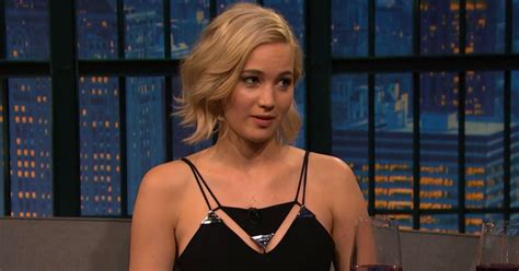 Jennifer Lawrence Bailed On Her Plan To Ask Out Seth Meyers While At SNL So This Larry David