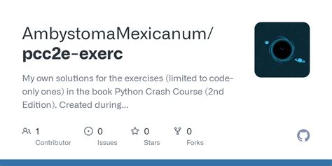 GitHub AmbystomaMexicanum Pcc2e Exerc My Own Solutions For The