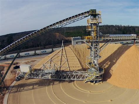 New High Capacity Stacker Reclaimer For Efficient Material Handling From A Leading Factory