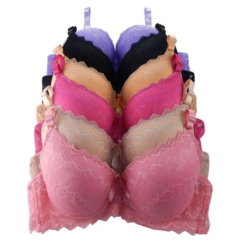 Emily Johnson Women Bras 6 Pack Of Bra D Cup Dd Cup Ddd Cup Size 34d