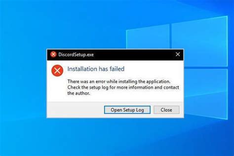 Installation Has Failed