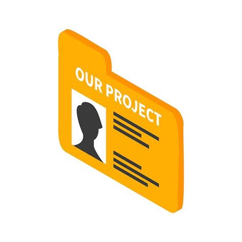 Premium Vector Personal Locked Folder Icon Isometric Vector File Data Secure Information