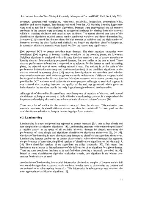 Categorization Of Factors Affecting Classification Algorithms Selection