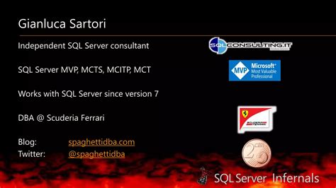 Sql Server Infernals Ppt