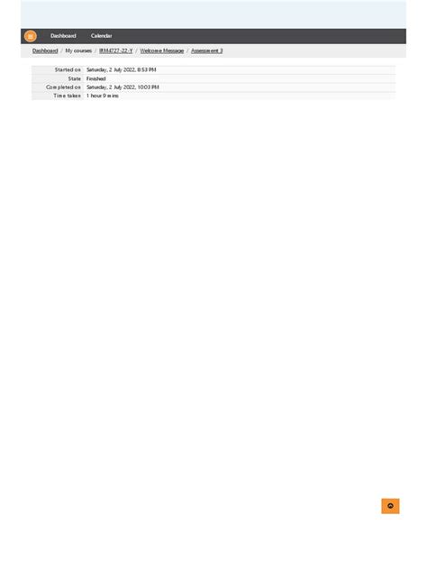 Assessment 3 Attempt Review Pdf Multiple Choice Agile Software Development
