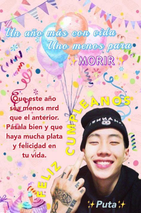 Tarjetas De Feliz Cumpleaños Kpop