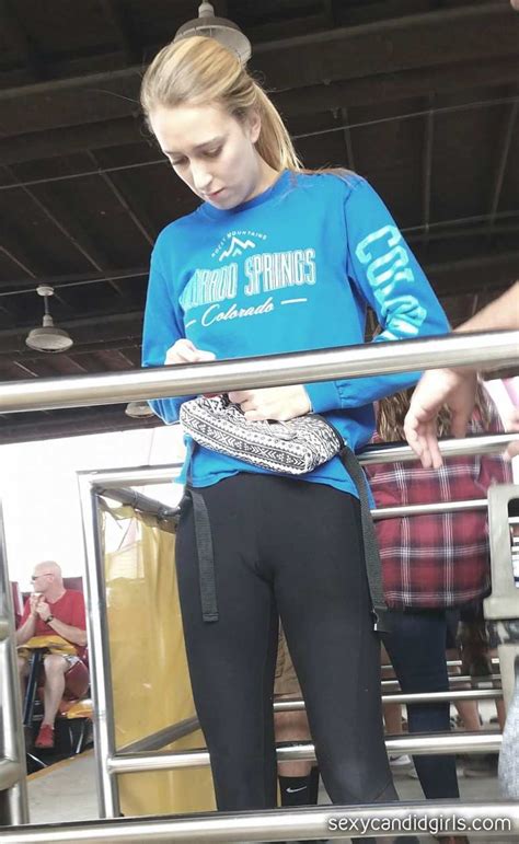 Spandex Leggings Cameltoe 1 Sexy Candid Girls