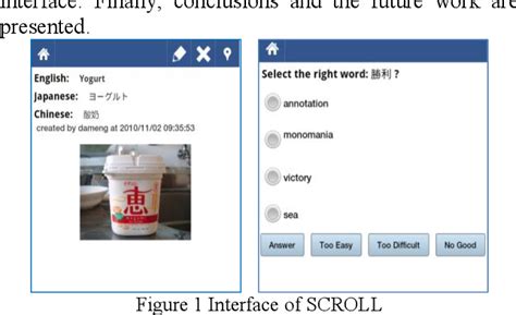 Figure 1 From A Context Aware Multimodal Interface For Mobile Learning Semantic Scholar