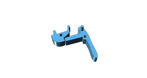 Download Stl File Easy Crossbow Trigger • 3d Print Model ・ Cults