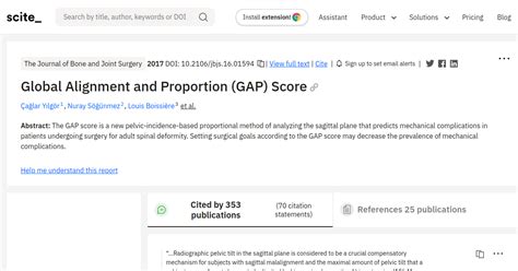 Global Alignment And Proportion Gap Score Scite Report