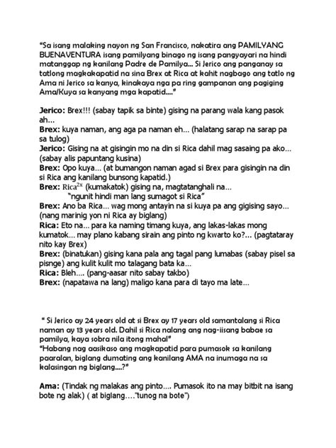 Drama Class Script Pdf