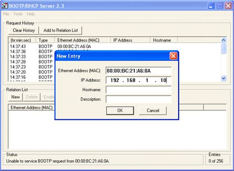 plc knowledgebase ip setting using bootp dhcp server