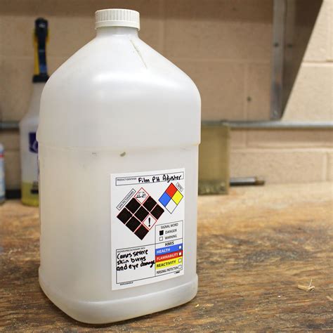 Nmc Ghs2264alv Ghs Secondary Container Label Roll Of 250 3 In X 4