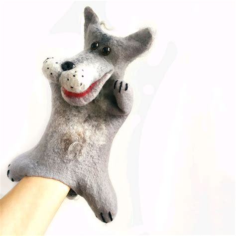 Перчаточная кукла "Волчок серый бочок" в интернет-магазине на Ярмарке ...