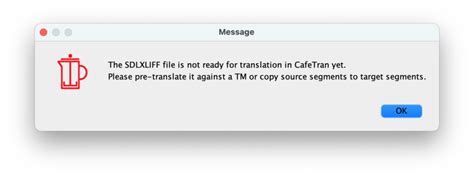 How To Handle Trados Files That Arent Presegmented Cafetran Support