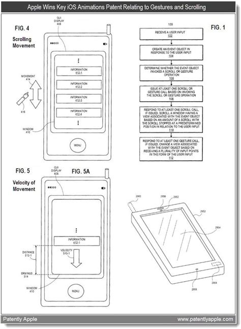 Apple Wins Iphone 4 Ios Home Button And New Ios Ui Patents Patently