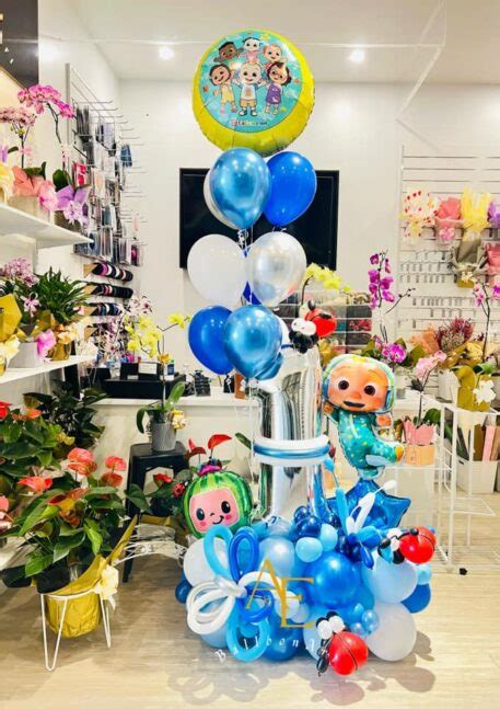 Number 1 Design With Jumbo Cocomelon Character Design Code N1 Cc Aande Balloonart