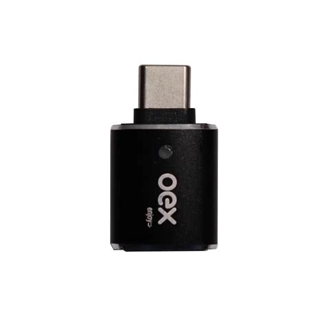 Adaptador Usb C Macho Para Usb A F Mea Otg Preto Ad Oex