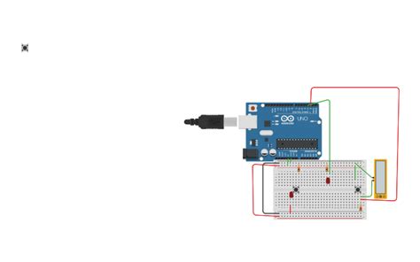 Circuit Design Encender Led Con Botosnmediante Bloques Tinkercad