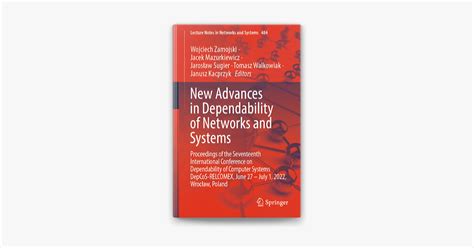 ‎new advances in dependability of networks and systems en apple books