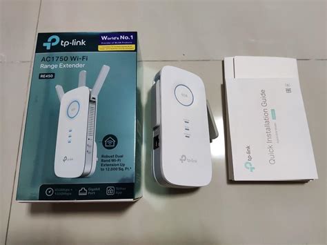 Tp Link Re450 Ac1750 Wifi Range Extender Computers And Tech Parts And Accessories Networking On