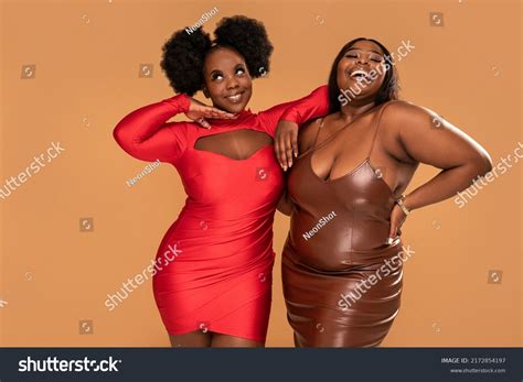 Sexy Plus Size African Two Women Stock Photo Shutterstock