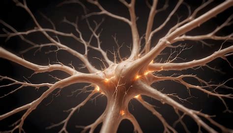 Neural Network Connections Illustrating Synapse And Brain Activity Neurons And Neurogeneis