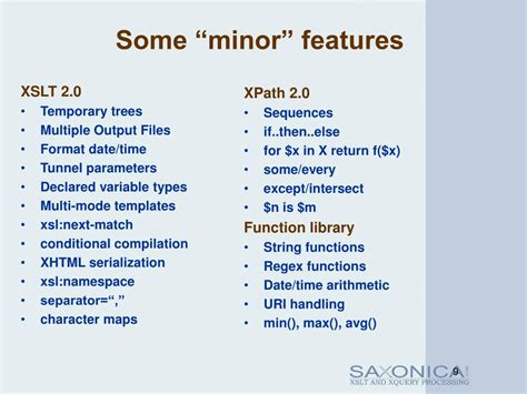 Ppt Xml Processing Moves Forward Xslt 20 And Xquery 10 Powerpoint