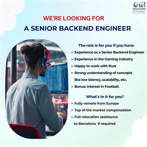0to1 Solutions On Linkedin We Are Looking For A Senior Backend