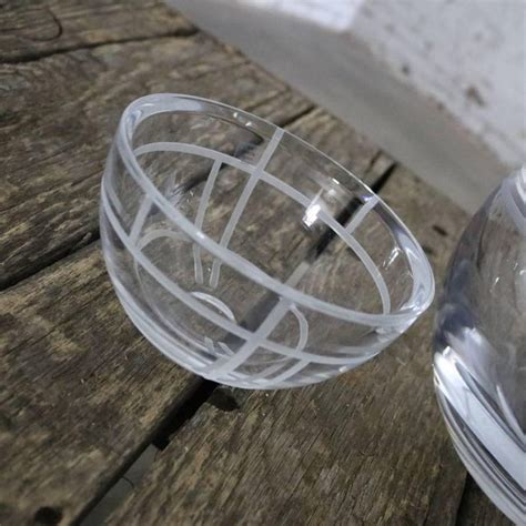 Kate Spade Crystal Bowls An Unmatched Pair For Sale At 1stdibs