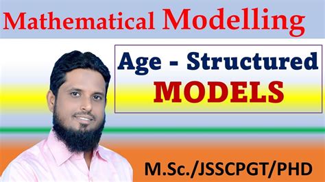 Lec 4 Age Structured Population Growth Model Mathematical Modelling Modelling Trough