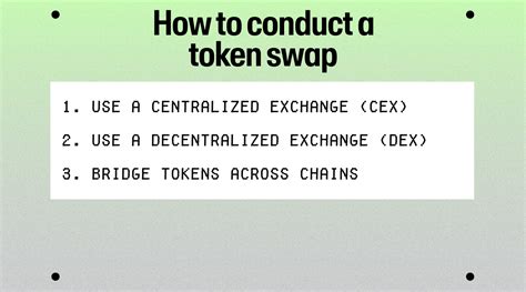 what are token swaps moonpay
