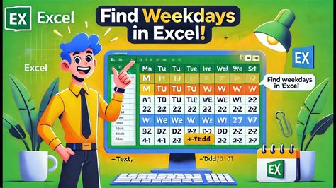 How To Get Weekdays In Excel Excel WEEKDAY Function Formatting Tips YouTube
