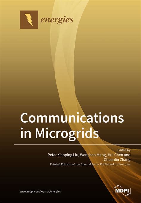 Communications In Microgrids Mdpi Books