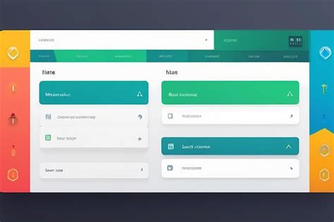 User Interface Mockup Premium Ai Generated Image