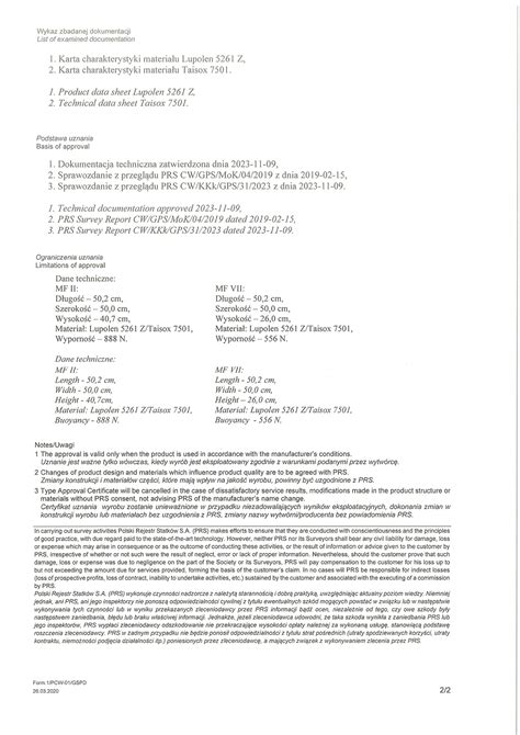 Certificate Magic Float Enterprise Coltd 絃和企業有限公司水上浮筒碼頭工程）