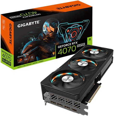 Gigabyte Geforce Rtx 4070 Super Gaming Oc Graphics Card 12gb 192 Bit Gddr6x Memory 2565 Mhz