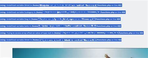 【php7から8へ切替】warning Undefined Variableが表示された場合の修正方法