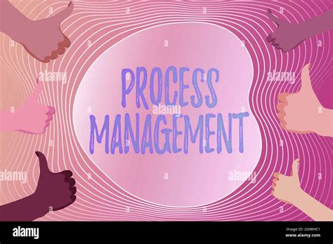 Text Caption Presenting Process Management Business Concept Aligning