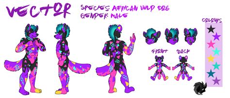 Vector Reference Sheet — Weasyl