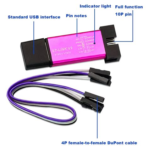 Simulateur Téléchargement Et Programmation St Link Stm8stm32 Test Et Avis
