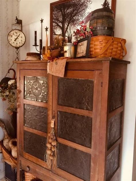 Discover 100 Pie Safe Displays And Primitive Decorating Ideas In 2025