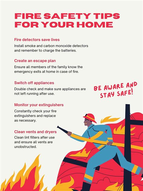 Fire Safety Posters Printable