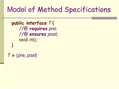 Ppt Jml Expressive Modular Reasoning For Java Powerpoint Presentation Id6604893