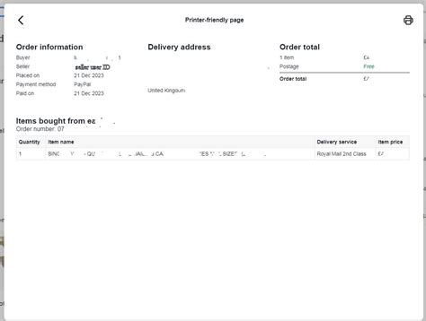 Solved How Do I Create A VAT Invoice For A Buyer UK EBay Community