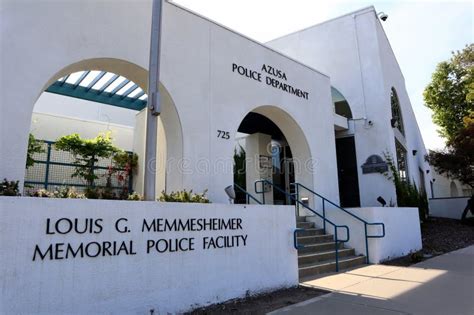 Azusa Los Angeles County California Azusa Police Department Located