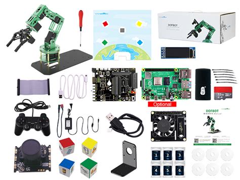 Mua Yahboom Robotic Arm Raspberry Pi Robot Kit Ai Hand Building With Camera 6 Dof Programmable