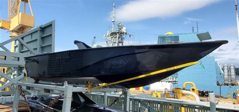 A Hammerhead Usv T Unmanned Surface Vehicle Target Is A Remote Controlled High Speed Seaborne