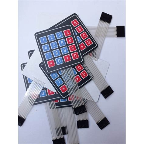 Membrane Matrix 4x4 Pom Mini Pertamini Keypad Shopee Malaysia